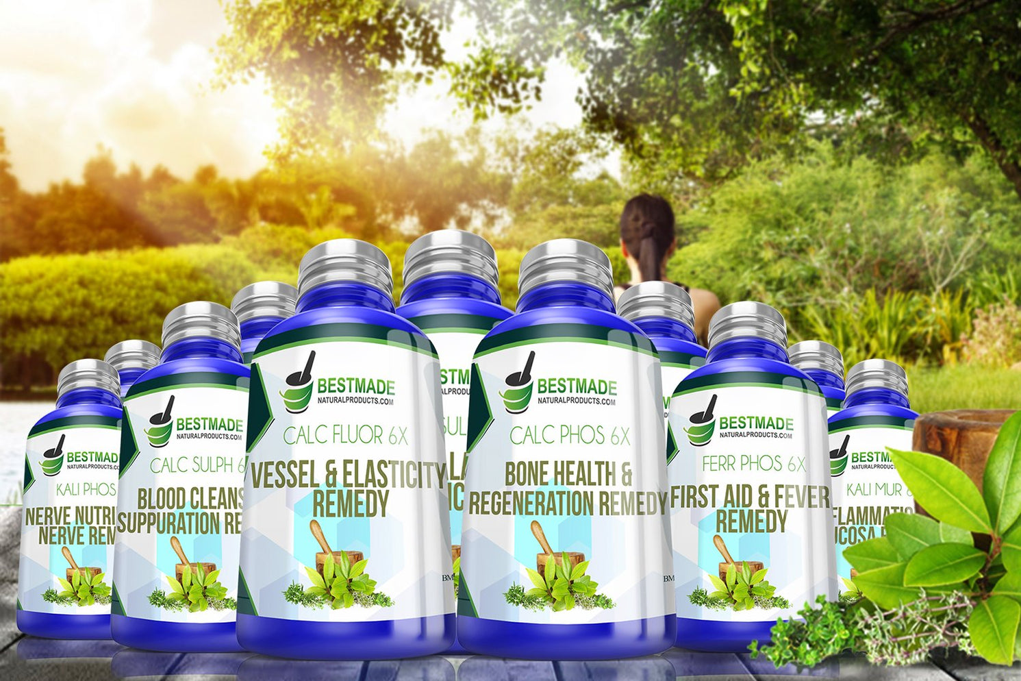 BestMade Natural Products - Tissue Cell Salt Kit Lactose