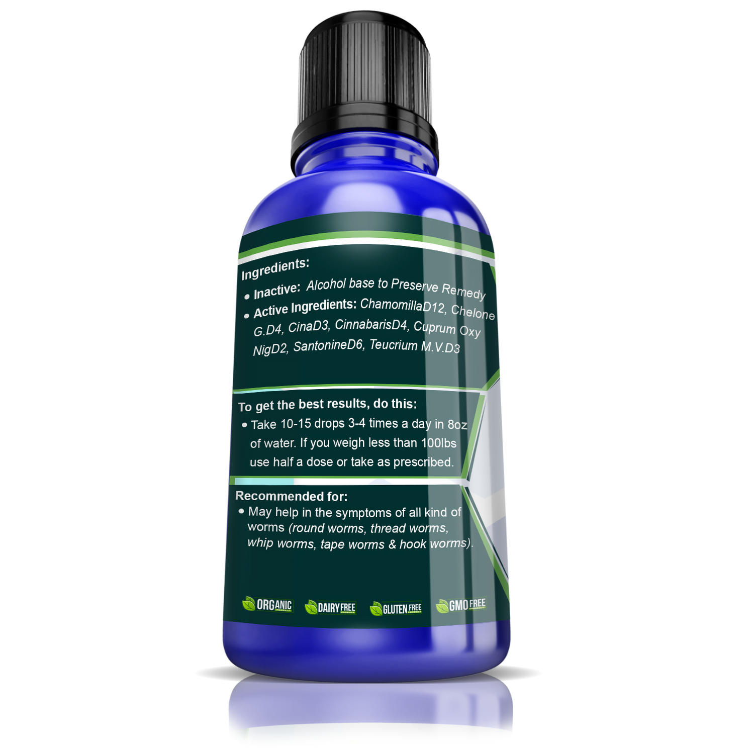 BestMade Natural Products - Worms & Parasites Remedy BM43